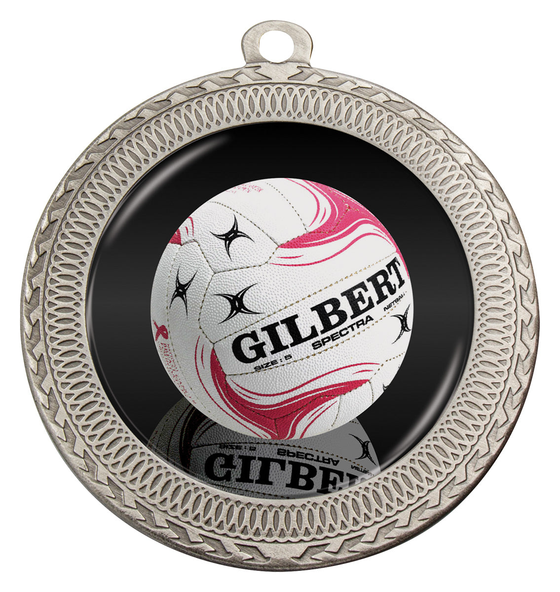 Ovation - Netball - Silver | Medals and Trophies | Miklin & Co