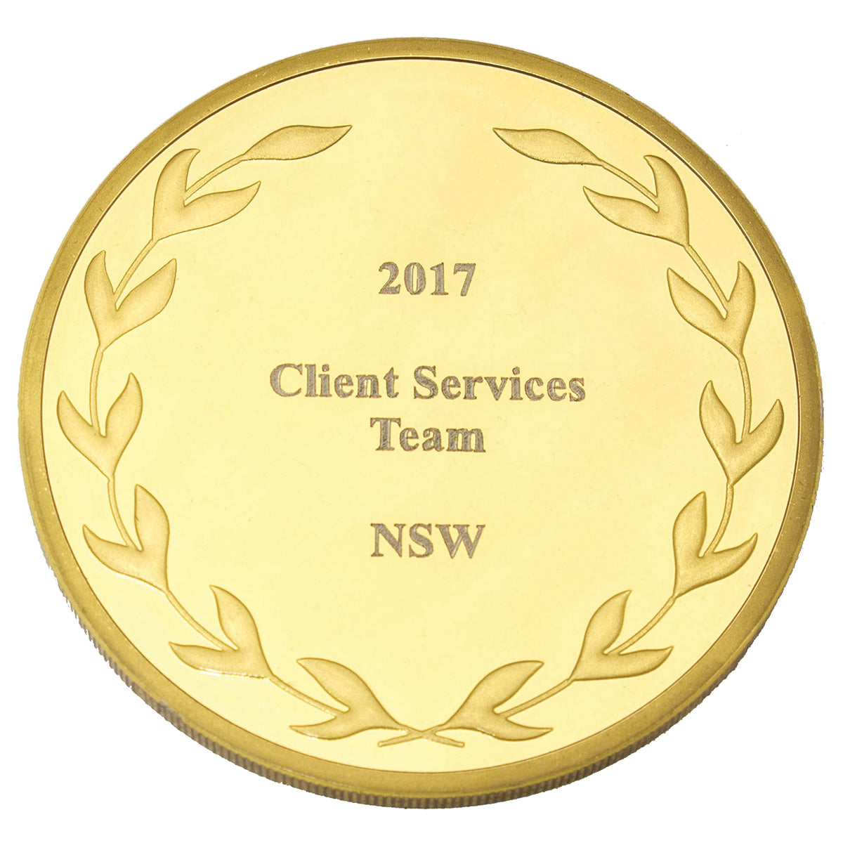 Laurel Presentation Medal - 60mm | Medals and Trophies | Miklin & Co
